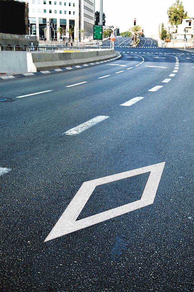 RAE Preformed Thermoplastic Pavement Markings: Diamond Lane Symbol ...