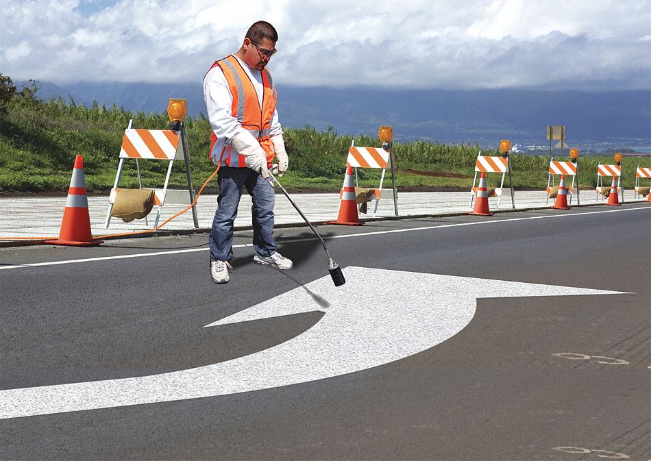 RAE Preformed Thermoplastic Pavement Markings: Reversible Elongated ...