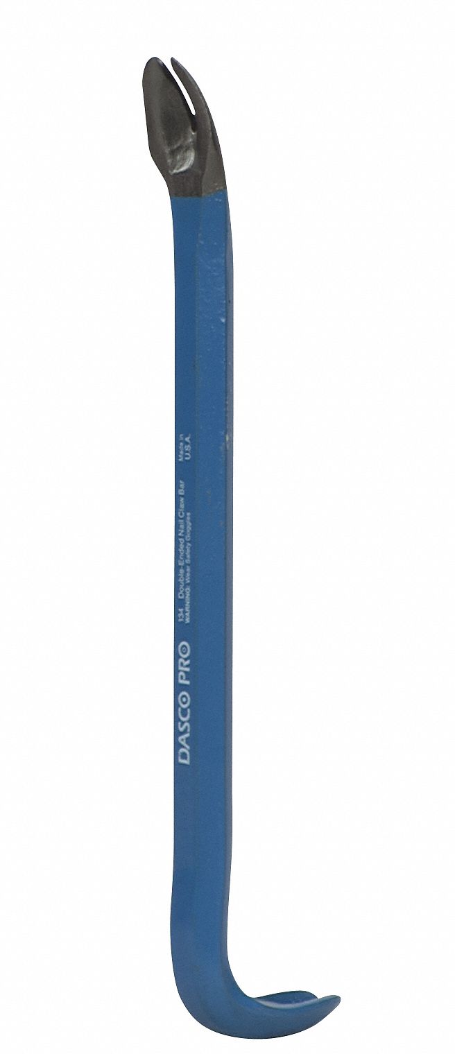 Claw End, 11 in Overall Lg, Nail Puller - 18E832|134 - Grainger
