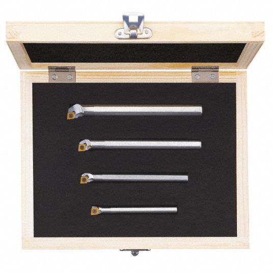 MICRO 100, Indexable Tool Holder Set - 18E941|40-0100 - Grainger