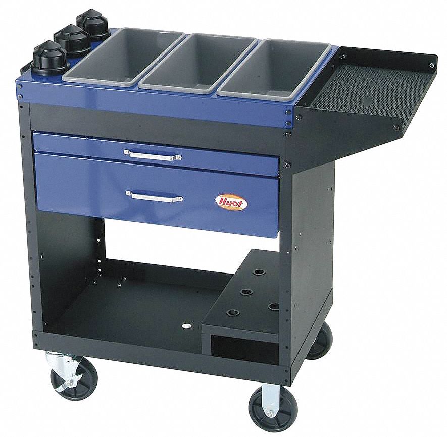 HUOT, For MT3/MT4 Taper, Tool Holder Cart - 18EC77|77300 - Grainger