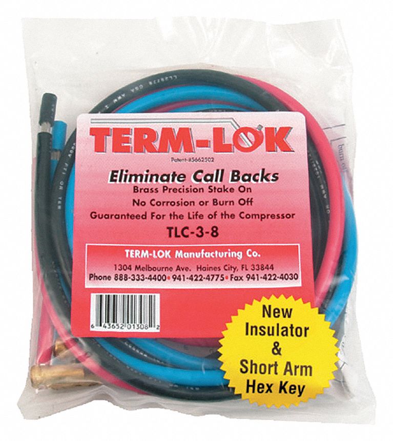 DIVERSITECH COMPRESSOR REPAIR KIT, 8 GAUGE KIT - Compressor Terminal ...