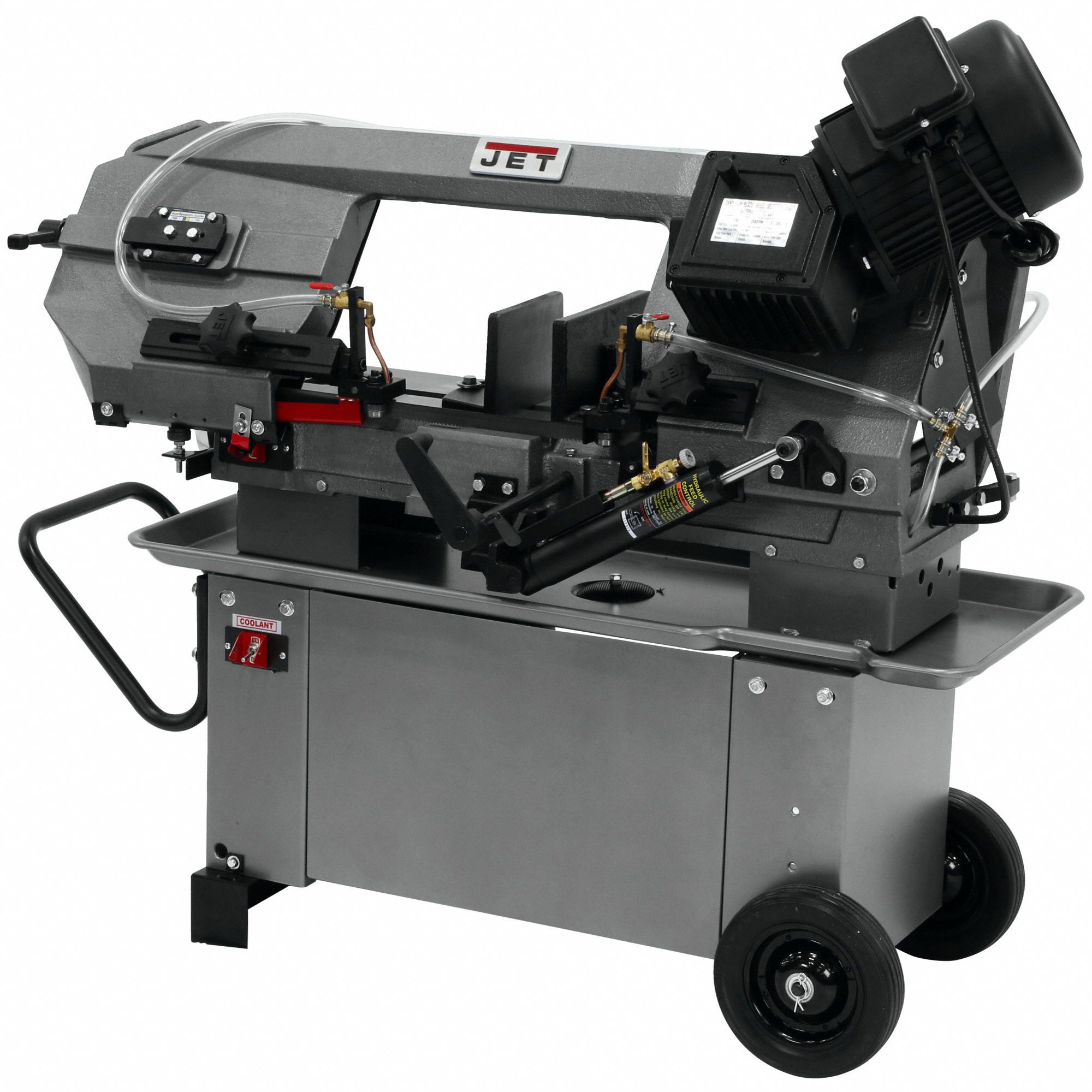 JET Band Saw: Combo Horizontal/Vertical, 115/230V AC, 8 in x 11 1/4 in ...