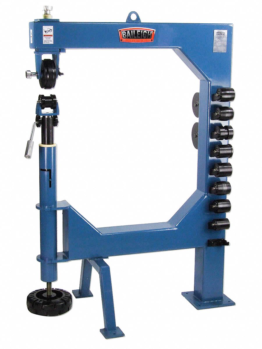 BAILEIGH INDUSTRIAL, 37 3/4 in Throat Dp, 16 ga Sheet Metal Capacity ...