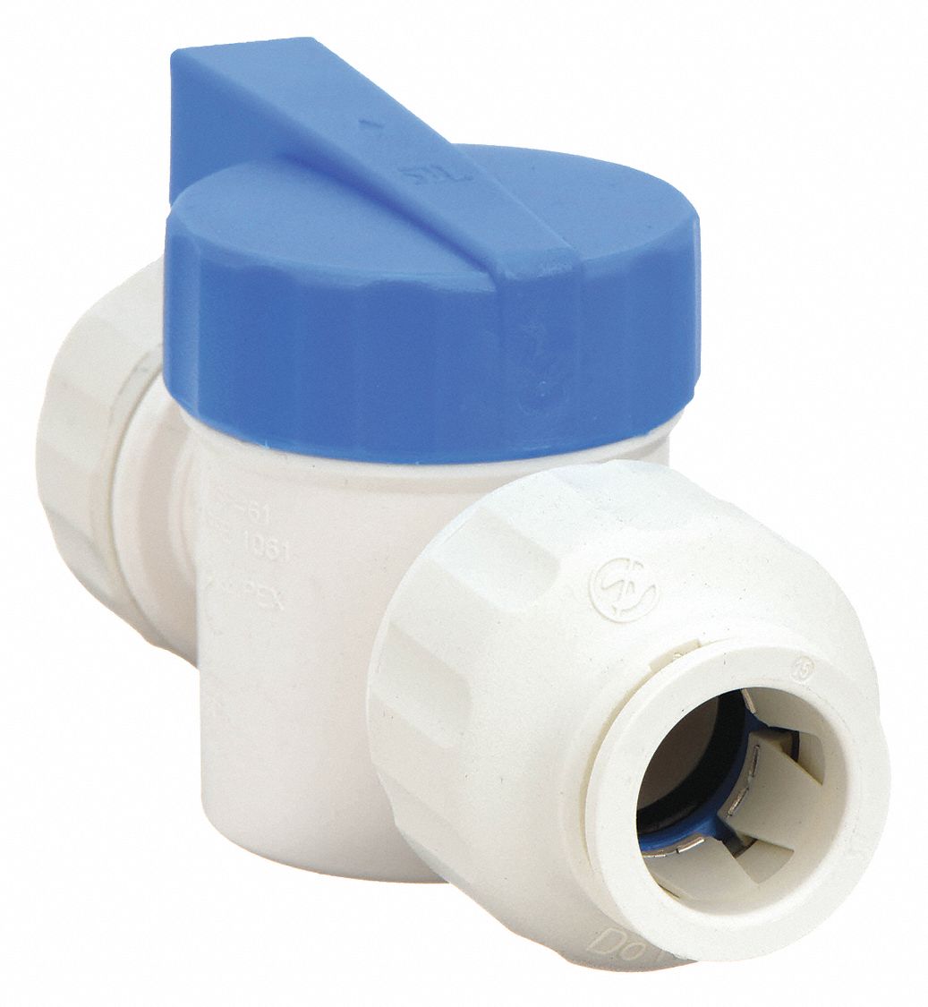 PROLINE SERIES, Polysulfone, Straight Body, Quarter-Turn Supply Stop ...