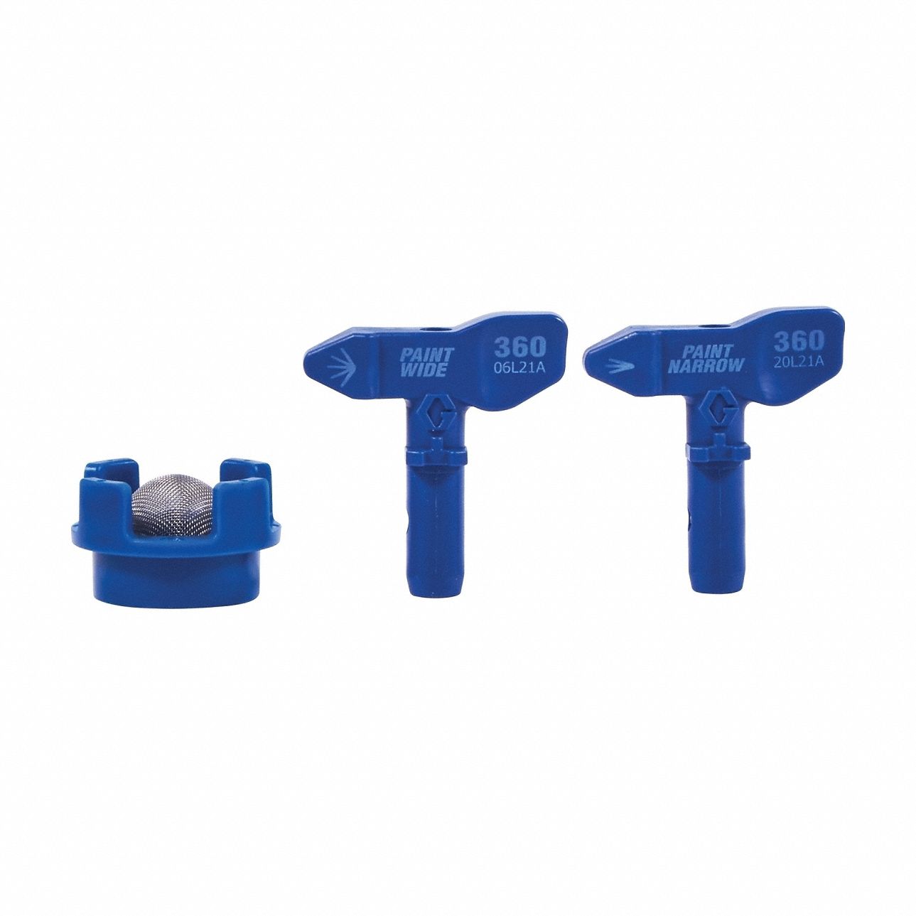 GRACO, Airless Spray Gun Tip Set, 0.014 in Tip Size, Airless Spray Gun ...