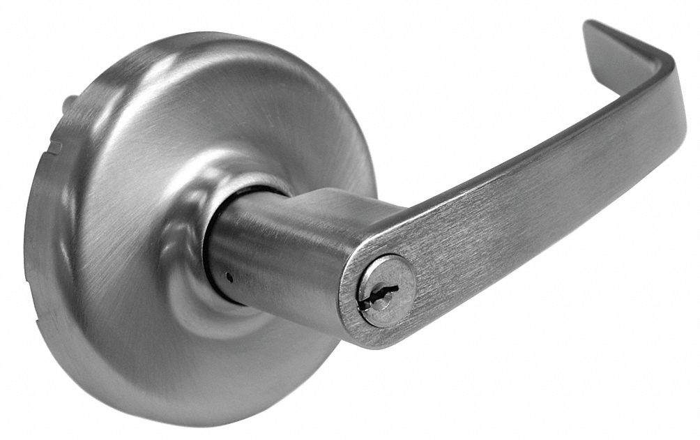 CORBIN, Chrome, Mechanical Exit Device Trim - 18F625|N655 626 - Grainger