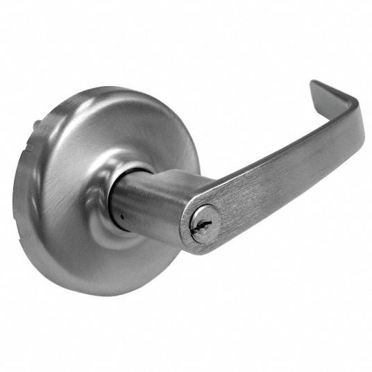 CORBIN, Chrome, Mechanical Exit Device Trim - 18F625|N655 626 - Grainger