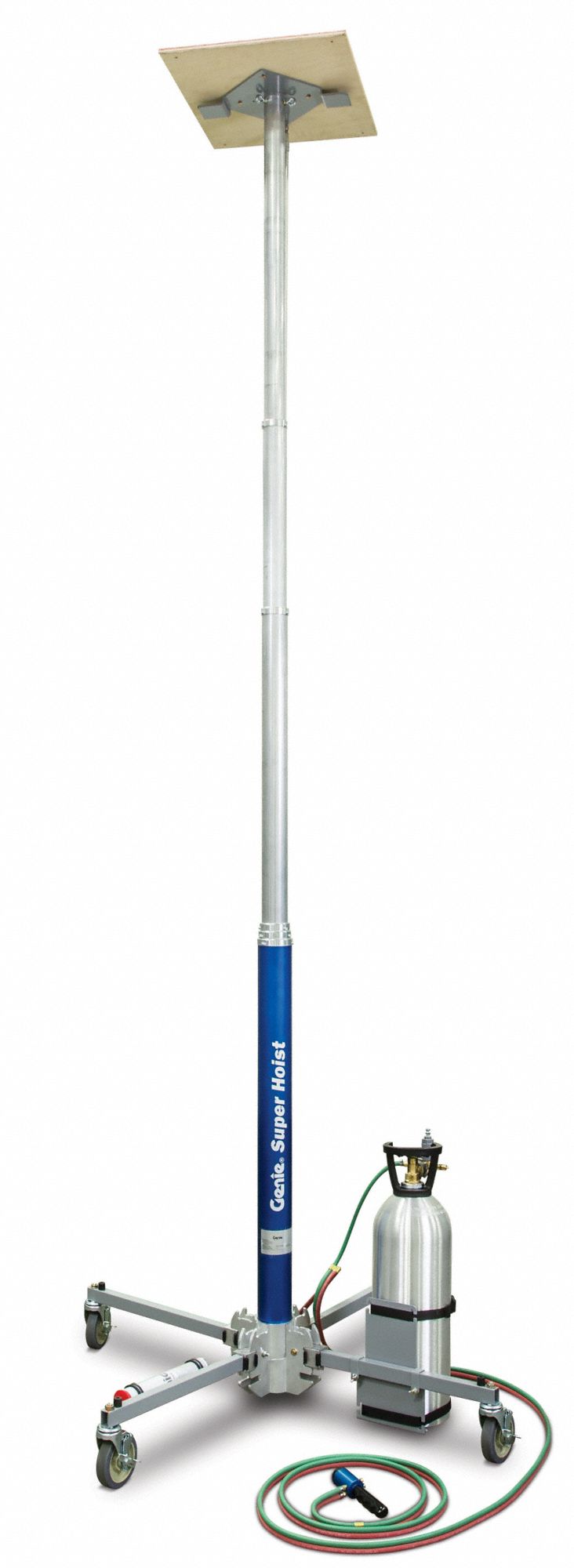 GENIE Compact Air-Powered Material Lift: 12 ft 5 1/2 in, 300 lb Load ...