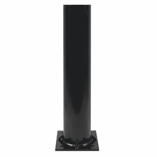 CALPIPE SECURITY BOLLARDS 36 in Fixed Carbon Steel Bollard with 4 in ...