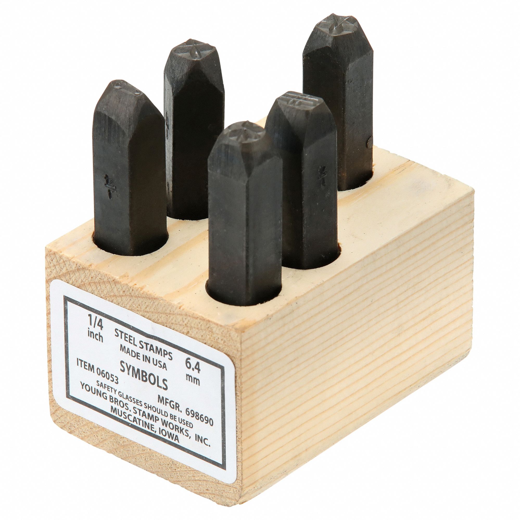 YOUNG BROS. STAMP WORKS, Arrow/Asterisk (*)/Plus Sign (+)/Pound Sign ...