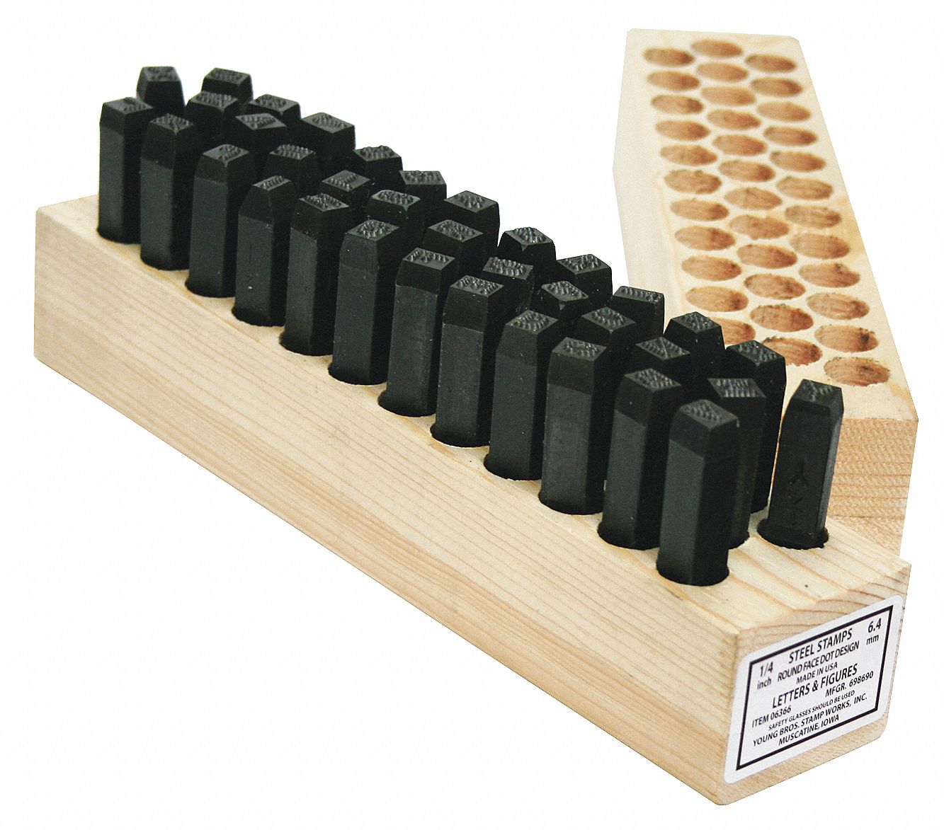 YOUNG BROS. STAMP WORKS, 0 to 8 (With 6 Serving as 9)/Ampersand (&)/A ...