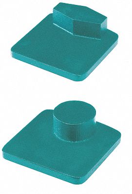 HUSQVARNA, Soft, 20 Grit, Single Hexagonal Diamond Tool - 49EK76|G 623 ...