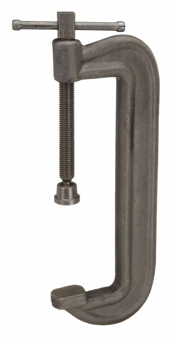 WILTON, Extra Heavy Duty, Flat, C-Clamp - 18G691|110 - Grainger
