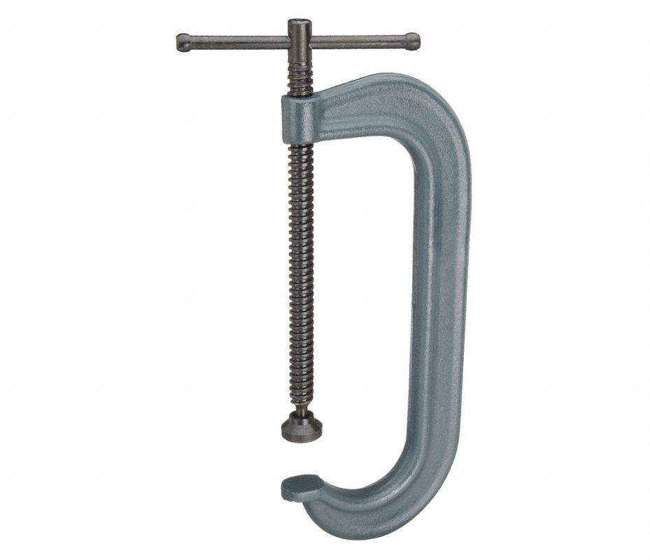 WILTON Abrazadera en C,Acero Forjado,Gris - Abrazaderas en C - 18G709 ...