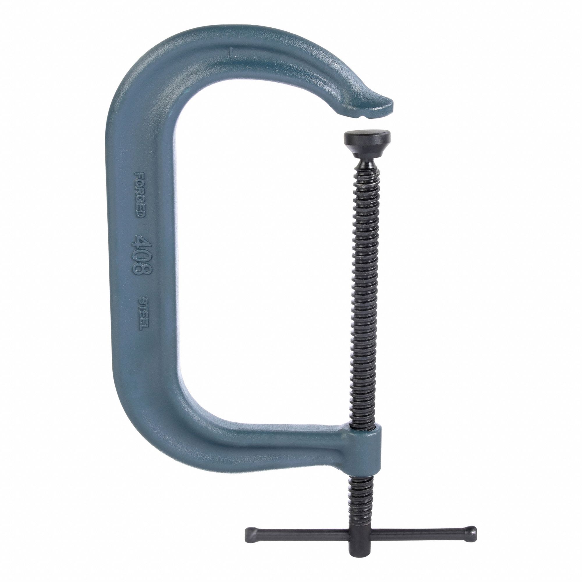 WILTON, Extra Heavy Duty, V-Grooved, C-Clamp - 18G716|408 - Grainger