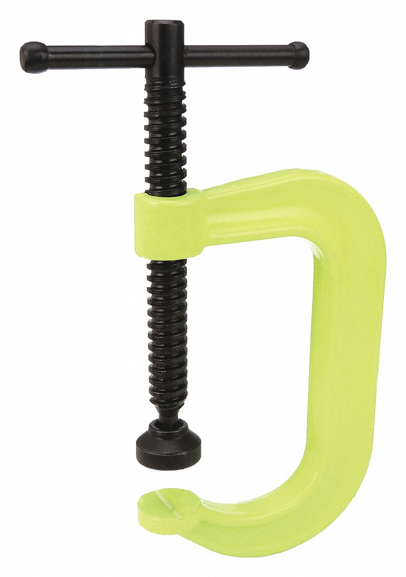 WILTON, High Vis, Extra Heavy Duty, C-Clamp - 18G721|404SF - Grainger