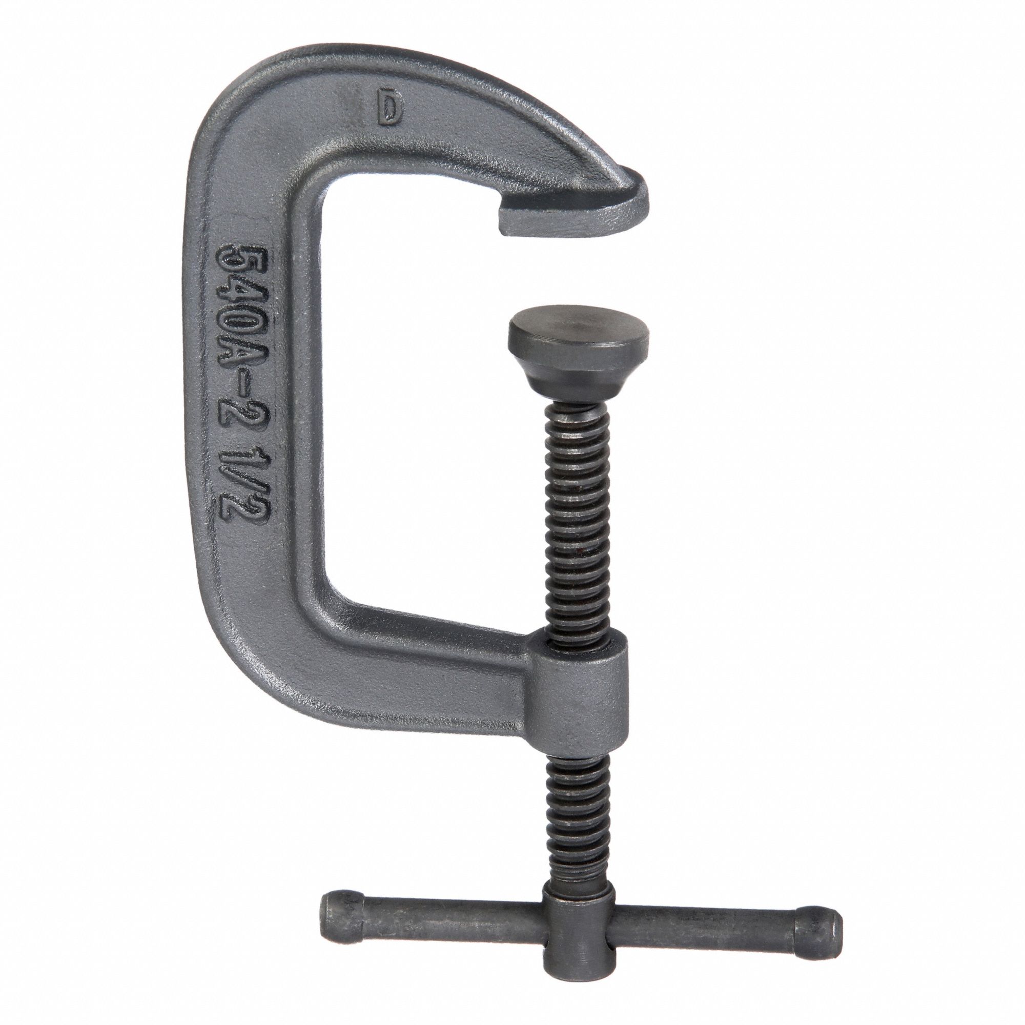 WILTON, Medium Duty, Flat, C-Clamp - 18G735|540A-2-1/2 - Grainger