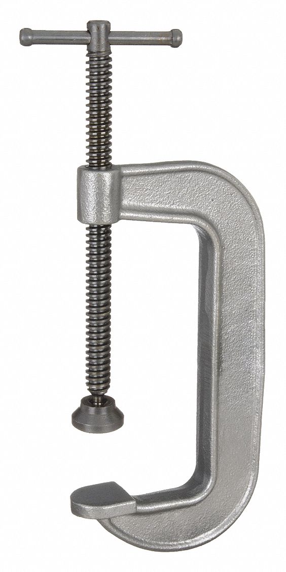 WILTON, Heavy Duty, Flat, C-Clamp - 18G739|540A-6 - Grainger