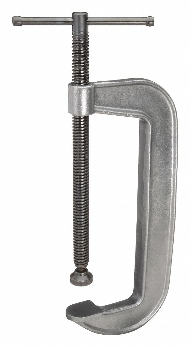 WILTON, Heavy Duty, Flat, C-Clamp - 18G741|540A-10 - Grainger