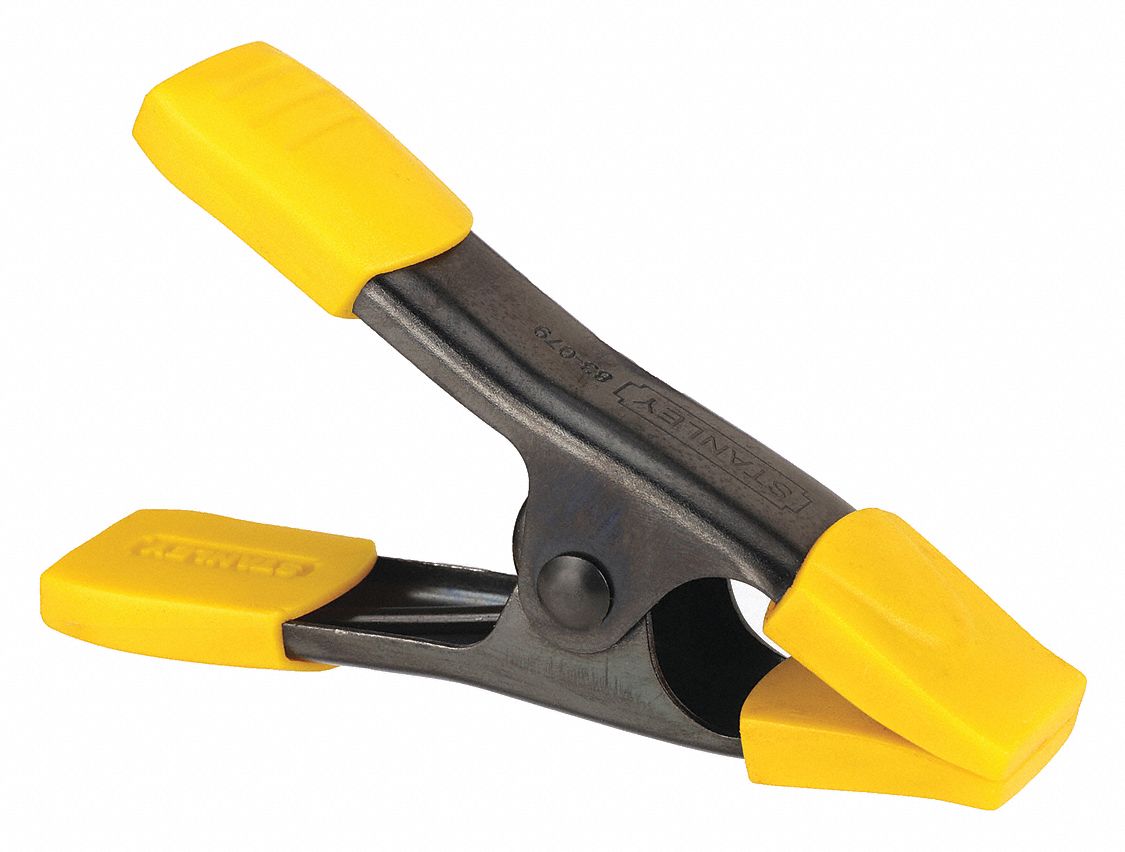 Spring Clamp Max. Jaw Opening (In.) 1, Length (In.) 4 - Grainger
