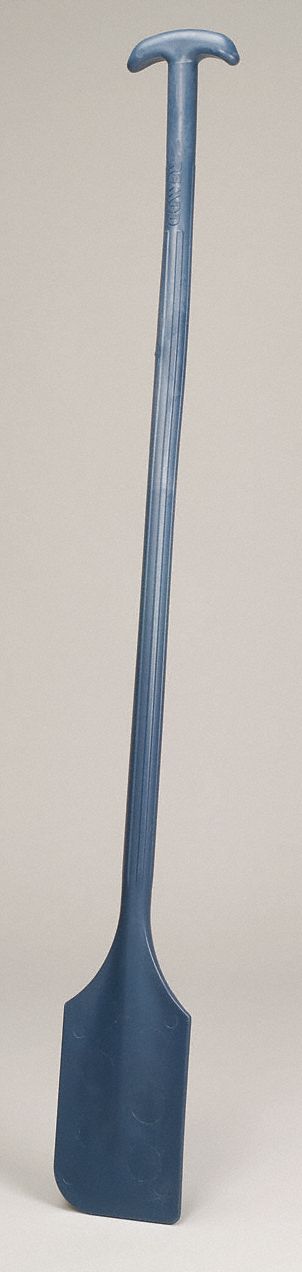 Paddle Scraper,6 x 52 In,Blue,Poly - Grainger