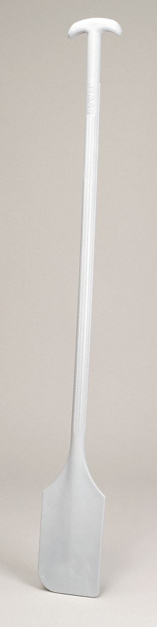 Paddle Scraper,6 x52 In,Smoke White,Poly - Grainger