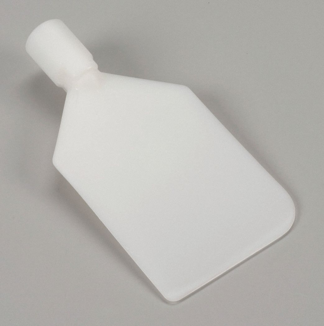 Paddle Scraper,4-1/2 x 6 In,White,Nylon - Grainger