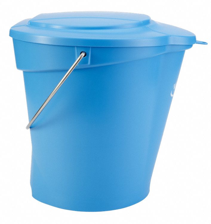 VIKAN Pail Lid, Blue - 2RVZ1|56873 - Grainger