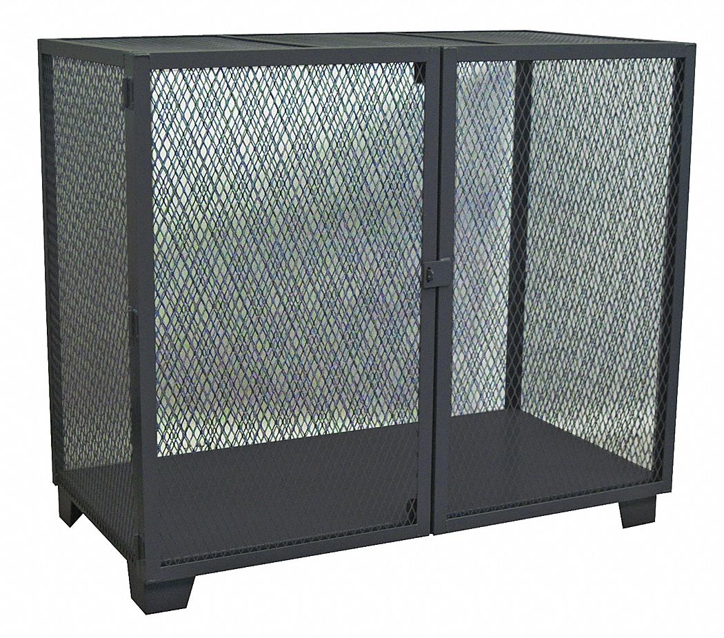 JAMCO, 48 in x 24 in x 54 in, 1 Units Wide, Bulk Storage Locker ...