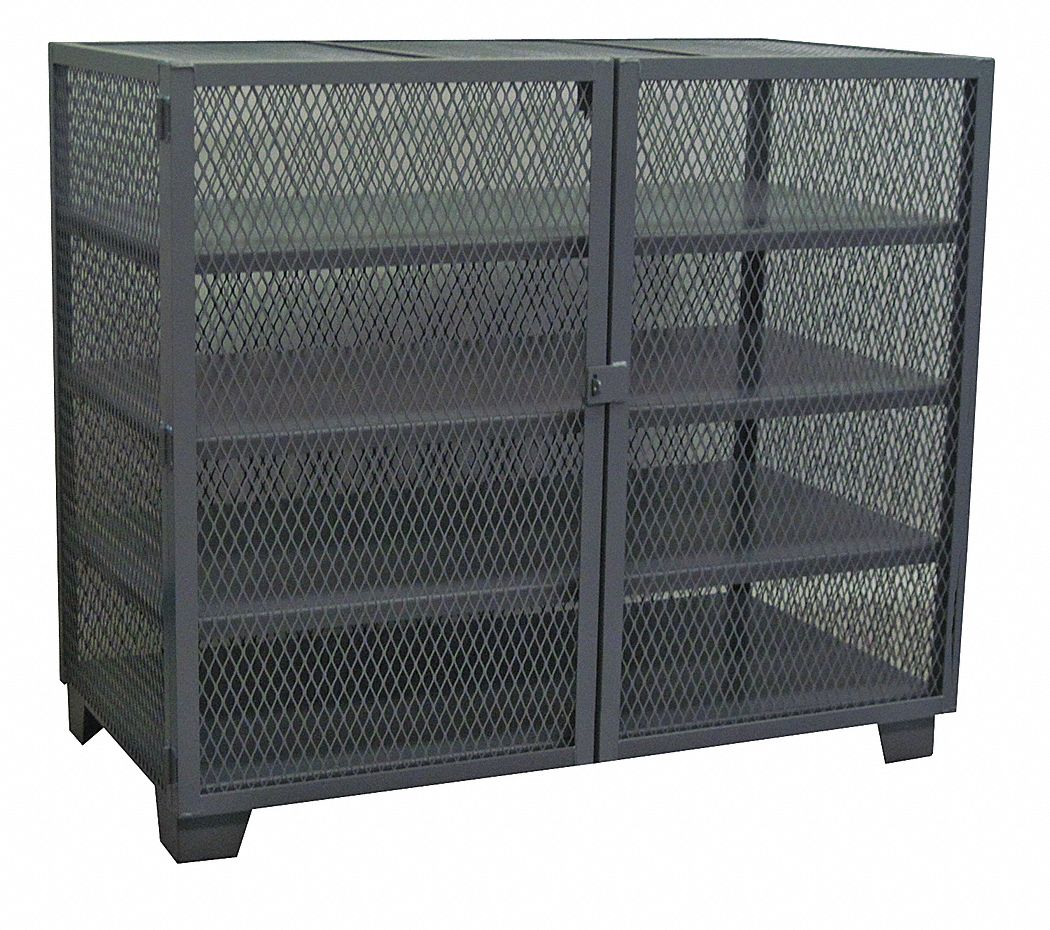 JAMCO Heavy Duty Storage Cabinet, Black, 54 in H X 72 in W X 36 in D ... JAMCO Heavy Duty Storage Cabinet, Black, 54 in H X 72 in W X 36 in D ...