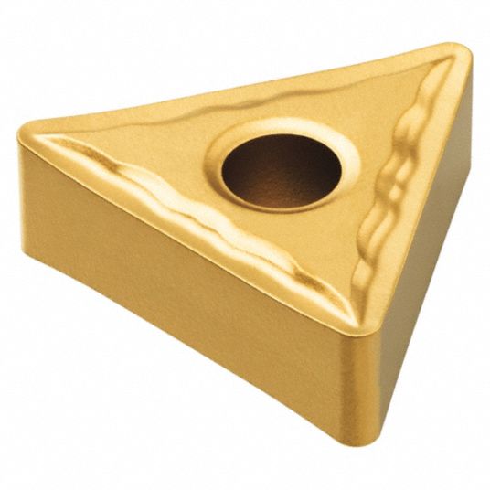 SANDVIK COROMANT, 0.500 in Inscribed Circle, Neutral, Turning Insert ...