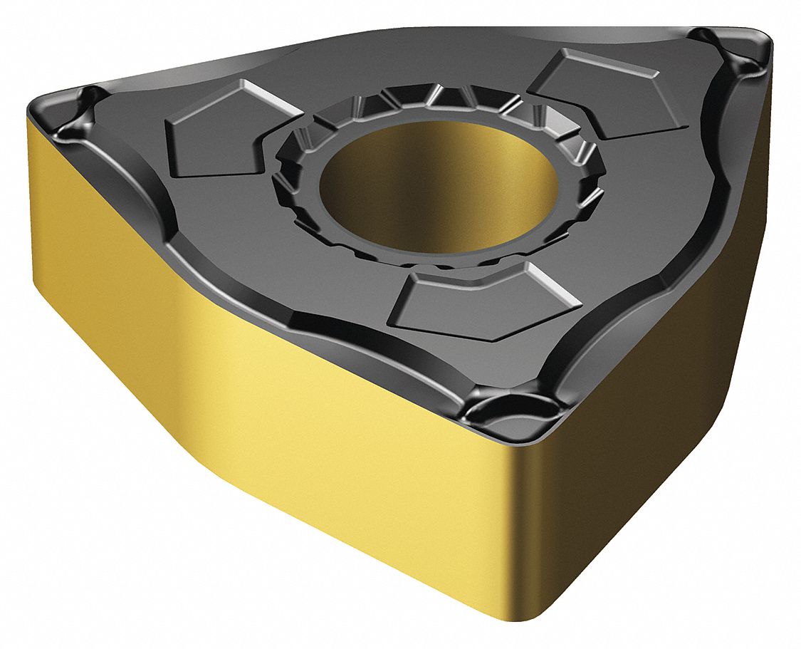 SANDVIK COROMANT, 0.500 in Inscribed Circle, Neutral, Turning Insert ...