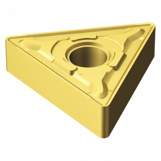 SANDVIK COROMANT, 0.375 in Inscribed Circle, Neutral, Turning Insert ...