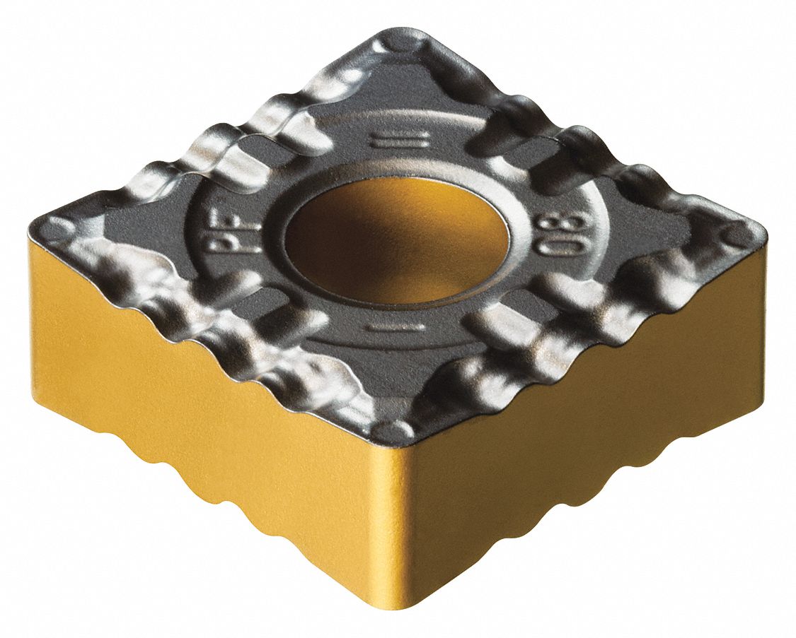 SANDVIK COROMANT, 0.500 in Inscribed Circle, Neutral, Turning Insert ...