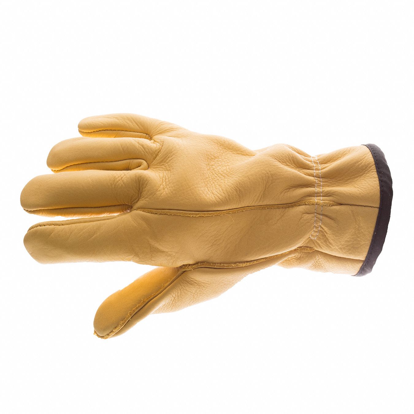 IMPACTO Leather Gloves: L ( 9 ), Leather Glove, Full Finger, Padded ...