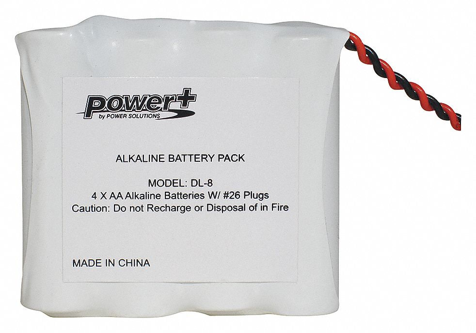 POWER XP BATTERYPACK,4 CELL, 6 V,SAFLOK - Disposable Battery Packs ...