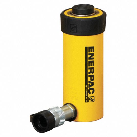 ENERPAC, Single Acting, 75 ton Nominal Capacity, Hydraulic Ram - 18Y538 ...