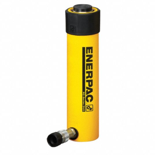 ENERPAC, Single Acting, 75 ton Nominal Capacity, Hydraulic Ram - 18Y537 ...