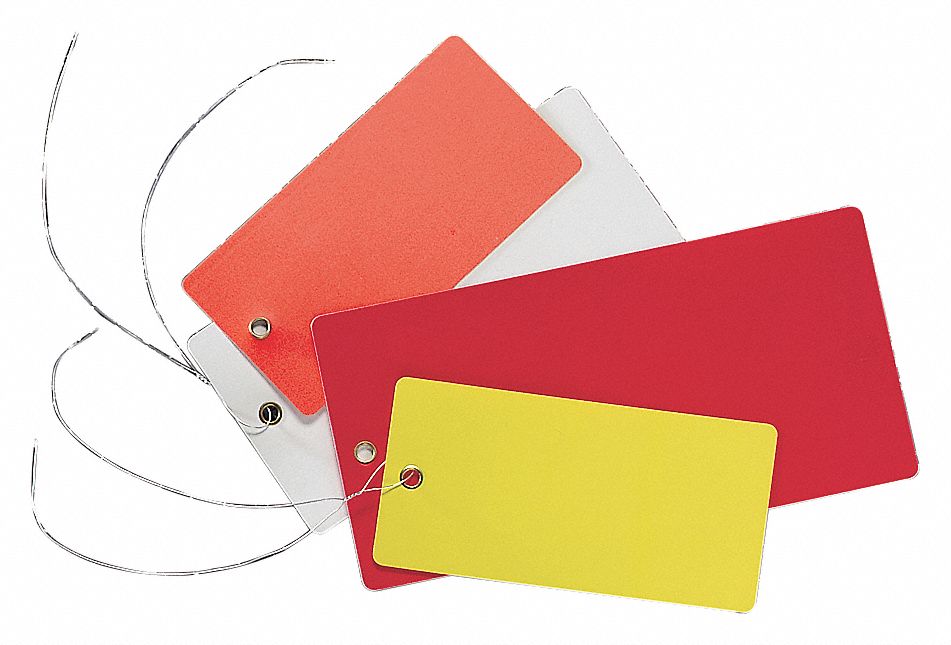 SEE ALL INDUSTRIES BLANK TAG,2-3/4 X 1-3/8 IN,YEL,PK25 - Blank Shipping ...