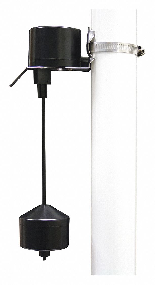 SJE-RHOMBUS, Vertical, Normally Open (Pump Down), Float Switch - 191L27 ...