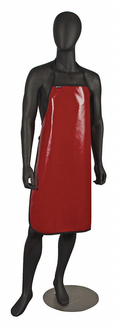 EZ-KLEEN, Red, Apron,Red - 191T13|EZKAPR - Grainger