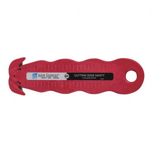 KLEVER, Box Cutter,Recessed Blade,Red - 191T73|KK401 - Grainger