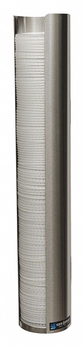 Lid Dispenser,Wall Mount,12-24 oz. - Grainger