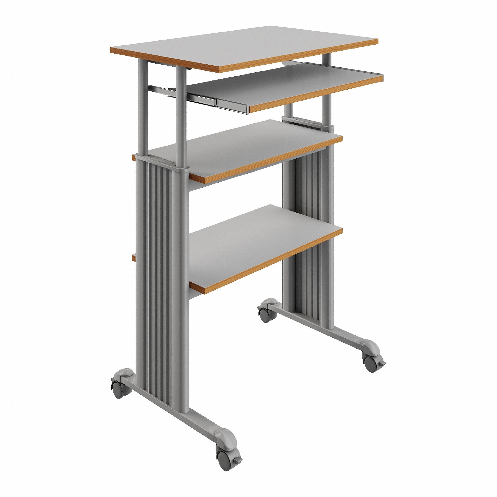 SAFCO, 29 1/2 in Overall Wd, 22 in Overall Dp, Computer Workstation ...