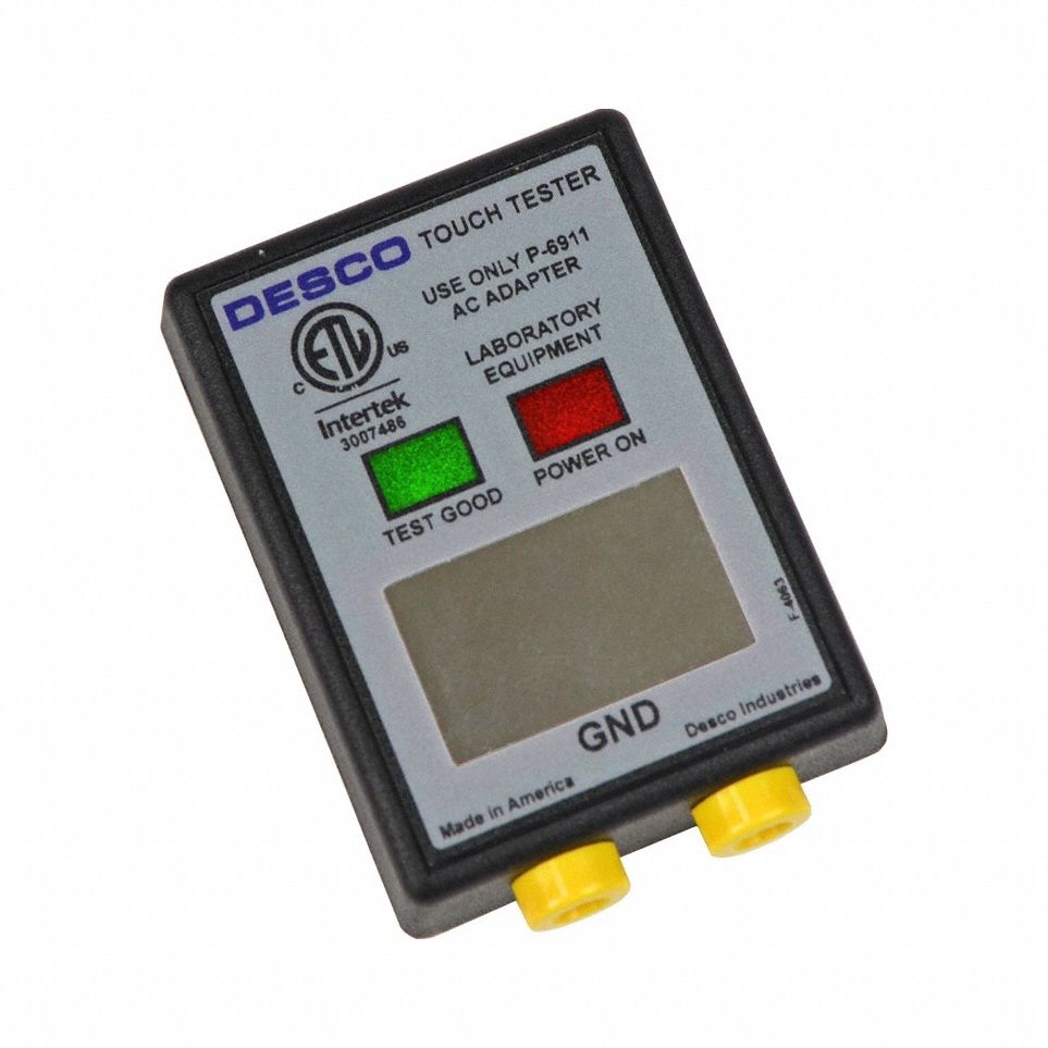 DESCO, Adapter, NIST, Wrist Strap Tester - 8NCR0|19350 - Grainger