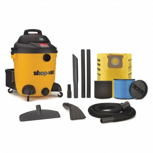 SHOP-VAC, 12 gal Tank Size, Plastic, Shop Vacuum - 193RE2|9627110 ...