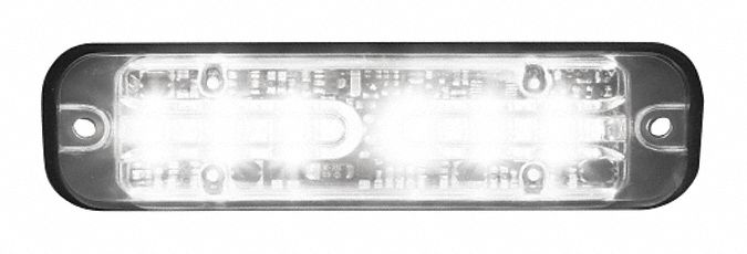 CODE 3, White, ULT6, LED Warning Lights - 194P30|ULT6-W - Grainger