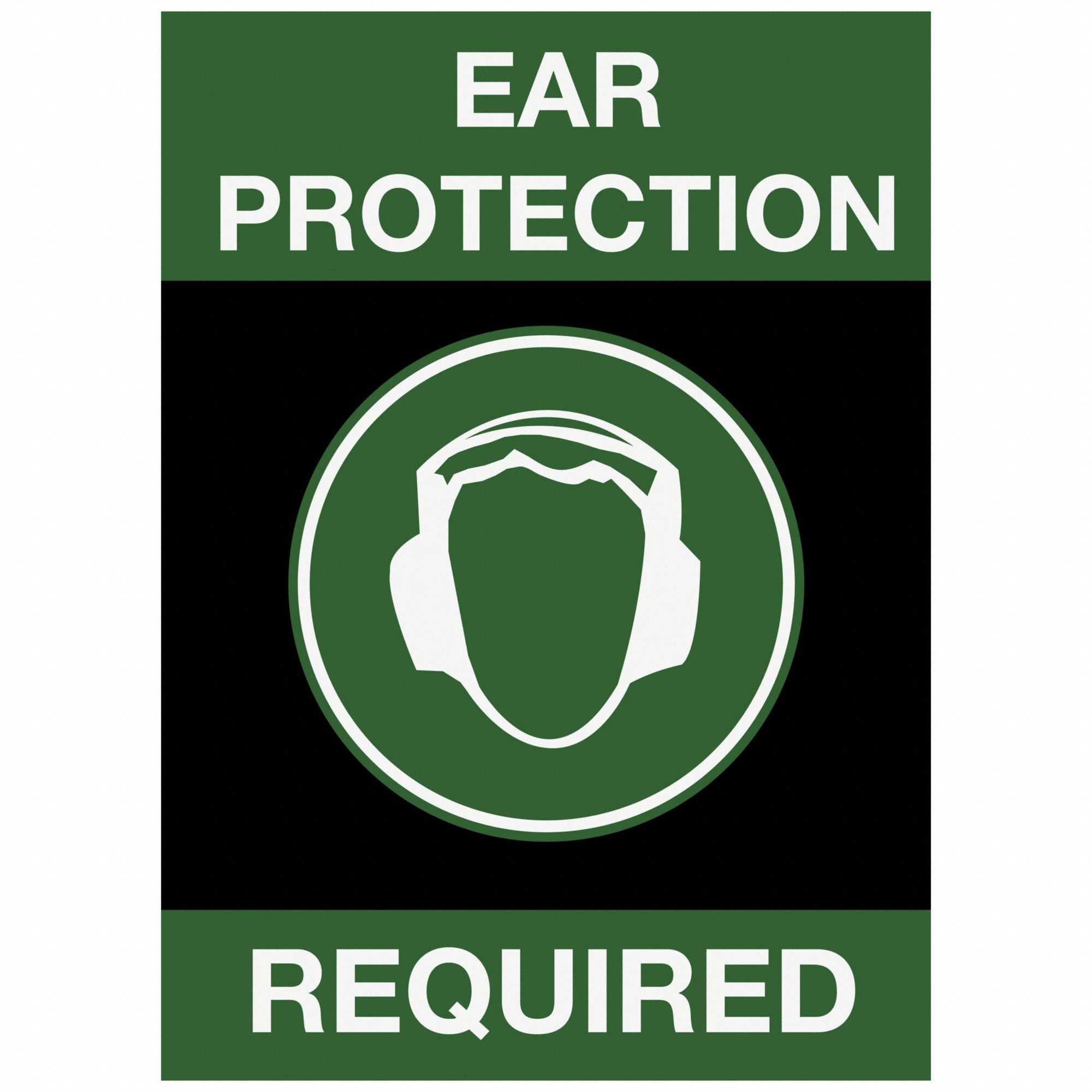 Ear Protection Required, 3 ft x 5 ft, Entrance Mat - 5MDH6|194EPR35BG ...