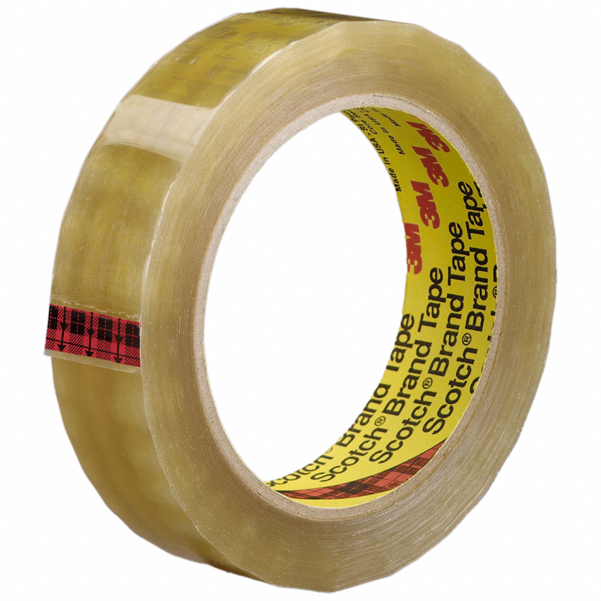 SCOTCH, 1 1/2 in Roll Wd, 72 yd Overall Roll Lg, Single-Sided Office ...